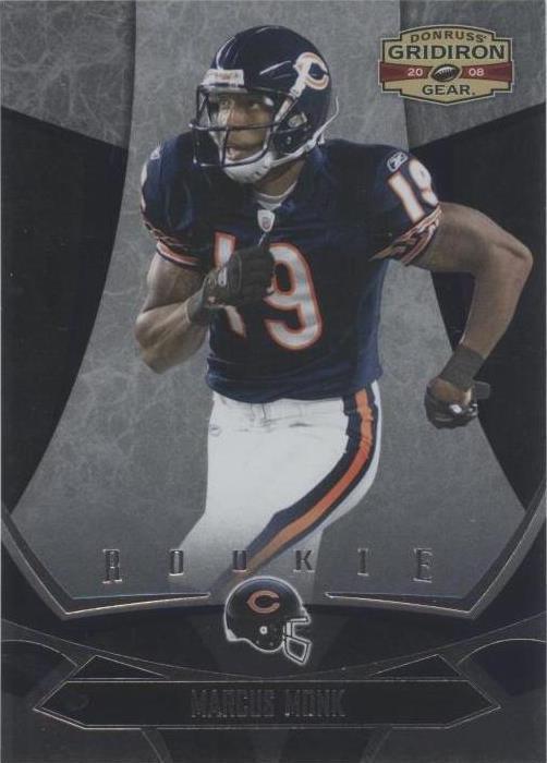 2008 Donruss Gridiron Gear - Rookie Marcus Monk #163 /999 (RC) for sale ...