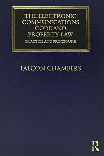 The Electronic Communications Code and Property, Chambers, Denyer-Green, Fet** 9781138543126| eBay