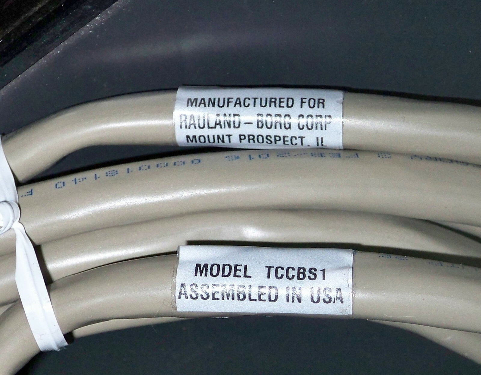 Rauland-Borg TeleCenter ICS TCCBS1 SLM Cable Assembly TCICS SLM CBL-15 ...