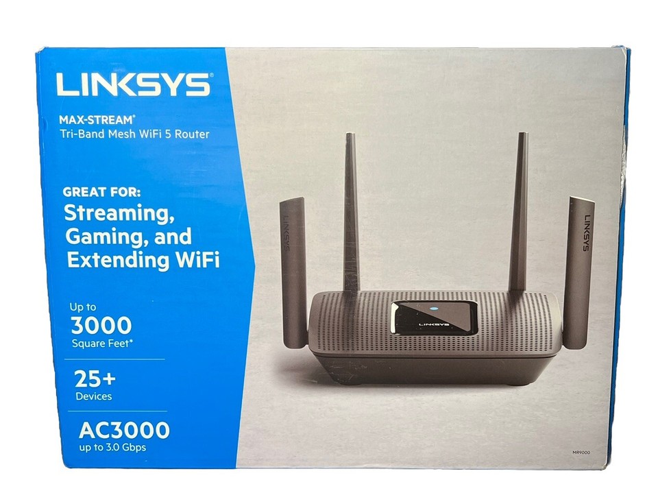 Linksys MR9000 Max-Stream Tri-Band AC3000Wi-Fi 5 Router 745883797226| eBay