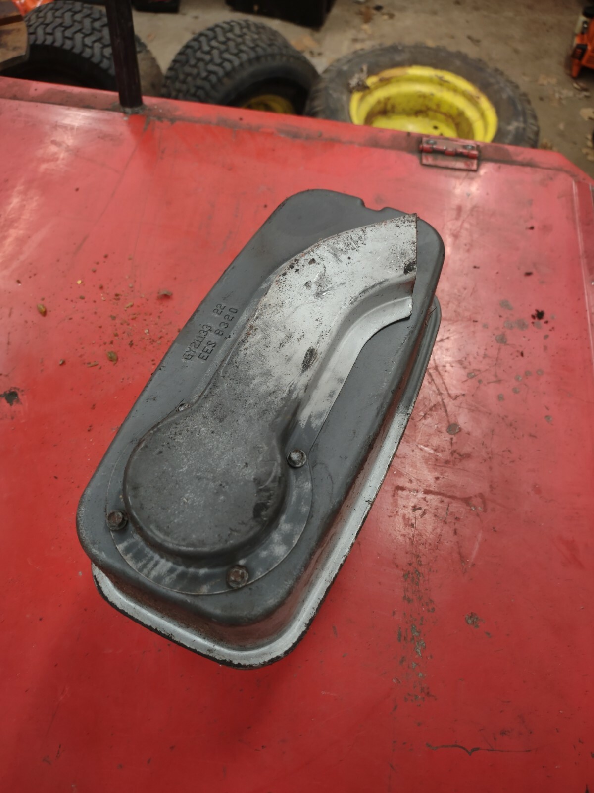 JOHN DEERE LAWN TRACTOR ENGINE MUFFLER GY21535 GY21133 | eBay