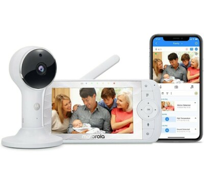 Motorola Connect60 by Hubble Connected Video Baby Monitor -5" Parent ...