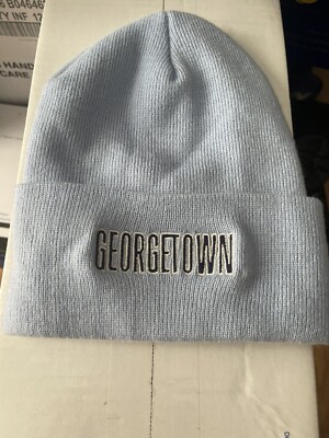 Georgetown Light Blue Knit Hat | eBay