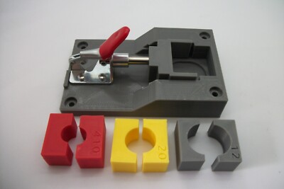 Shotgun Shell Hull Roll Crimp Clamp Vise ( Multi Gauge 8 Gauge to 410 ...