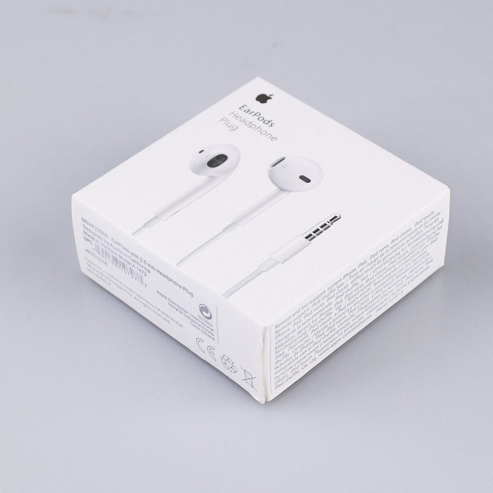 Original Genuine Apple EarPods Earbuds Headphone 3.5 mm Jack - White | eBay