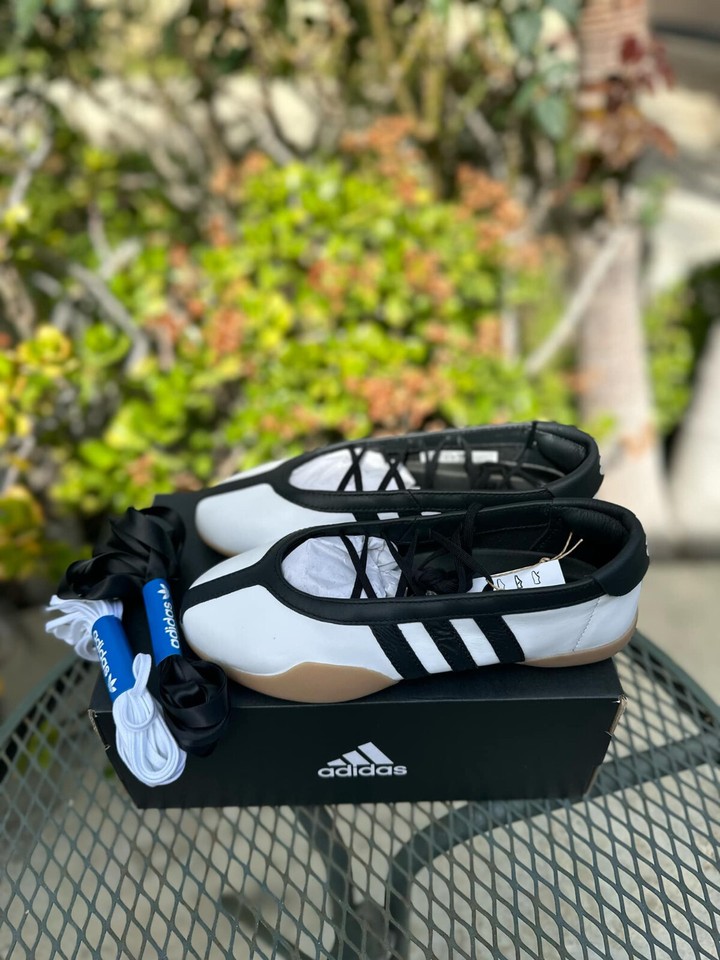 New Release Adidas Originals TAEKWONDO MEI BALLET JR7030 White/Black ...