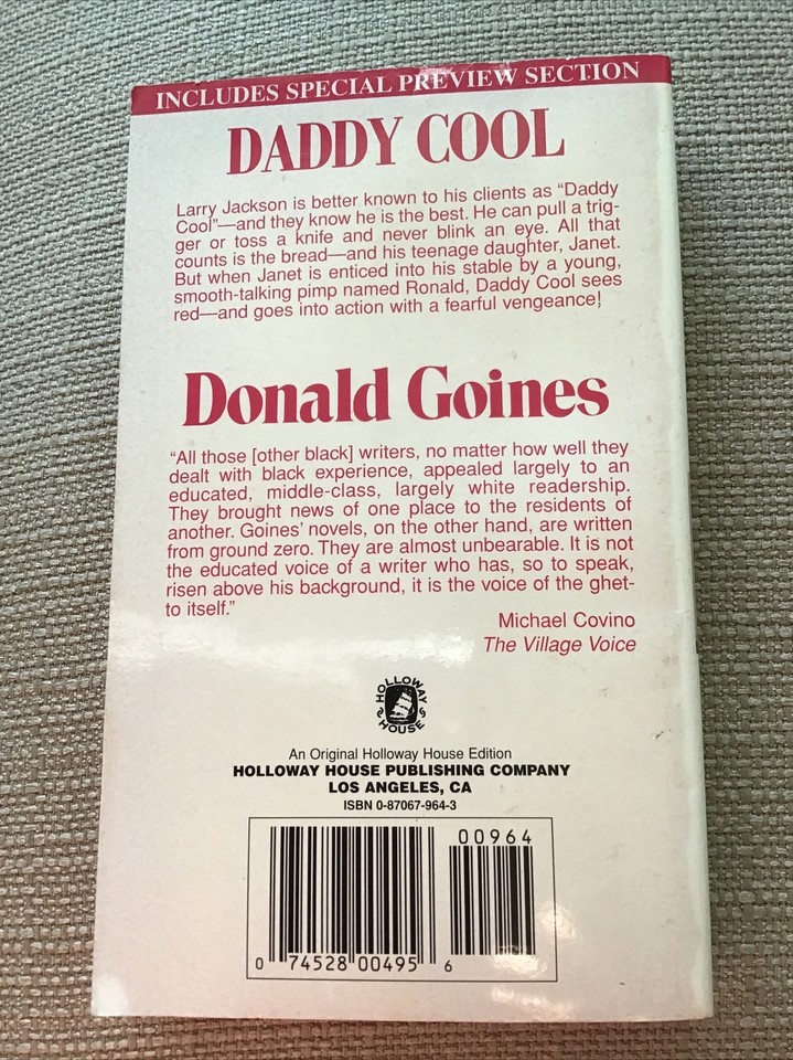 DADDY COOL By Donald Goines 9780870679643| eBay