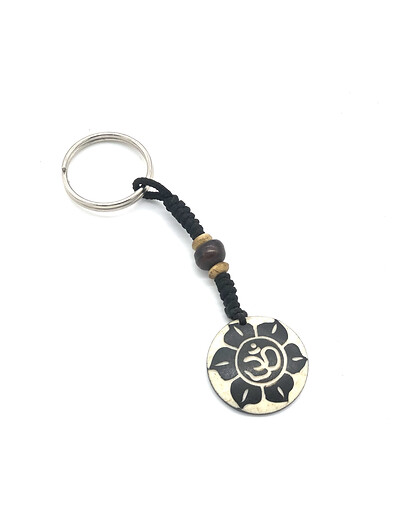 Hinduism OM in Flower design Round Keychain | eBay
