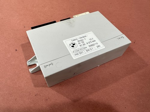 BMW E46 330CI M3 325CI Convertible Folding Top Control Module OEM 84K ...