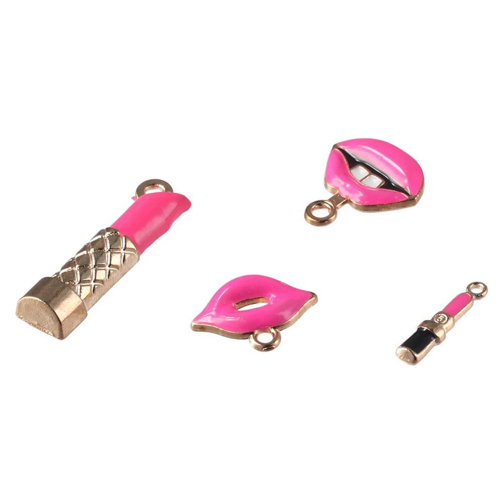40pcs Lip Lipstick Pink Lip Lipstick Makeup Charms Women | eBay