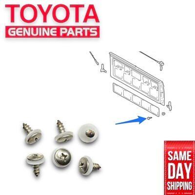 95 - 04 TOYOTA TACOMA REAR TAILGATE SCREW ACCESS COVER PANEL SCREWS OEM ...