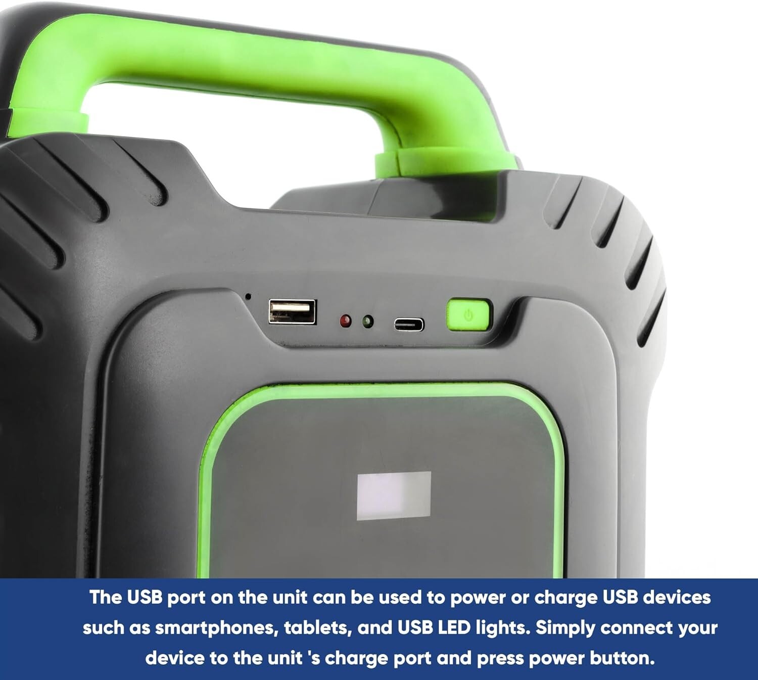 Capacitor Jump Starter Battery Booster Type C & USB Charge Port Vehicle ...