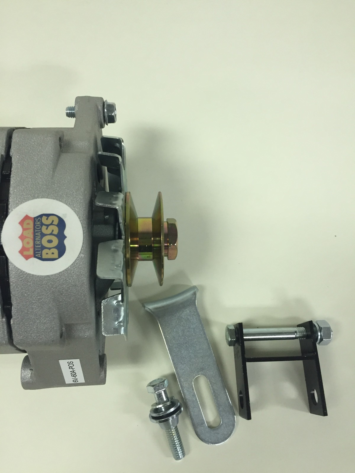 1928-1931 Ford Model A Alternator. Bracket Kit, 5/8" Wide Pulley 6 Volt ...