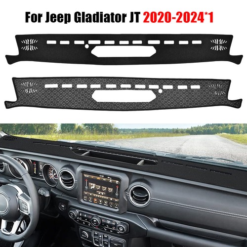 Dashboard Cover Mat For Jeep Gladiator JT 20-24 Sunshade Glare UV Rays ...