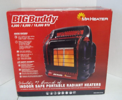 Mr. Heater Big Buddy Portable Propane Heater 18,000 BTU MH18B - BNIB ...