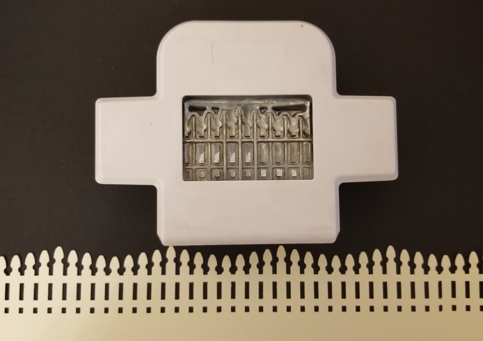 Creative Memories Decorative Border Punch Victorian Fence | eBay