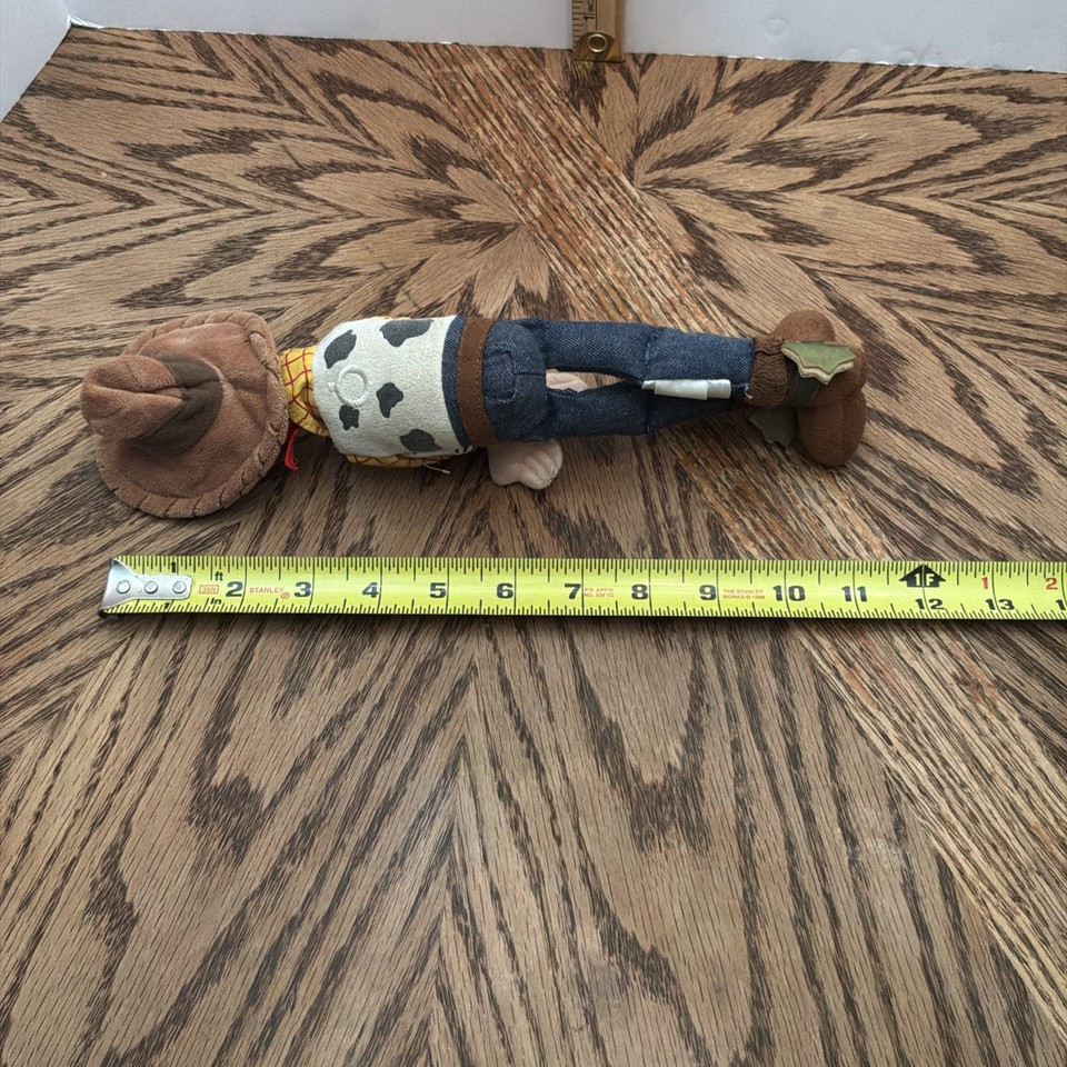 Disney Toy Story Woody Plush Cowboy Doll Disney Store Pixar 12 Inch | eBay