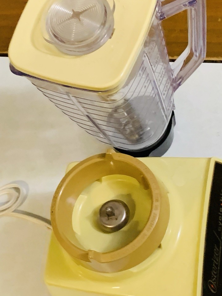 Vintage Oster Osterizer Cycle Blend 10 Speed Blender 5 Cup Pitcher ...