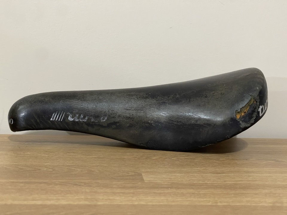 Selle Italia Turbo Vintage Saddle 144mm Black Track Road Fixie Made In ...
