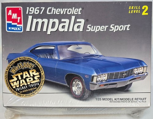 AMT ERTL 1967 Chevrolet Impala Super Sport 1/25 Sealed Model Kit | eBay