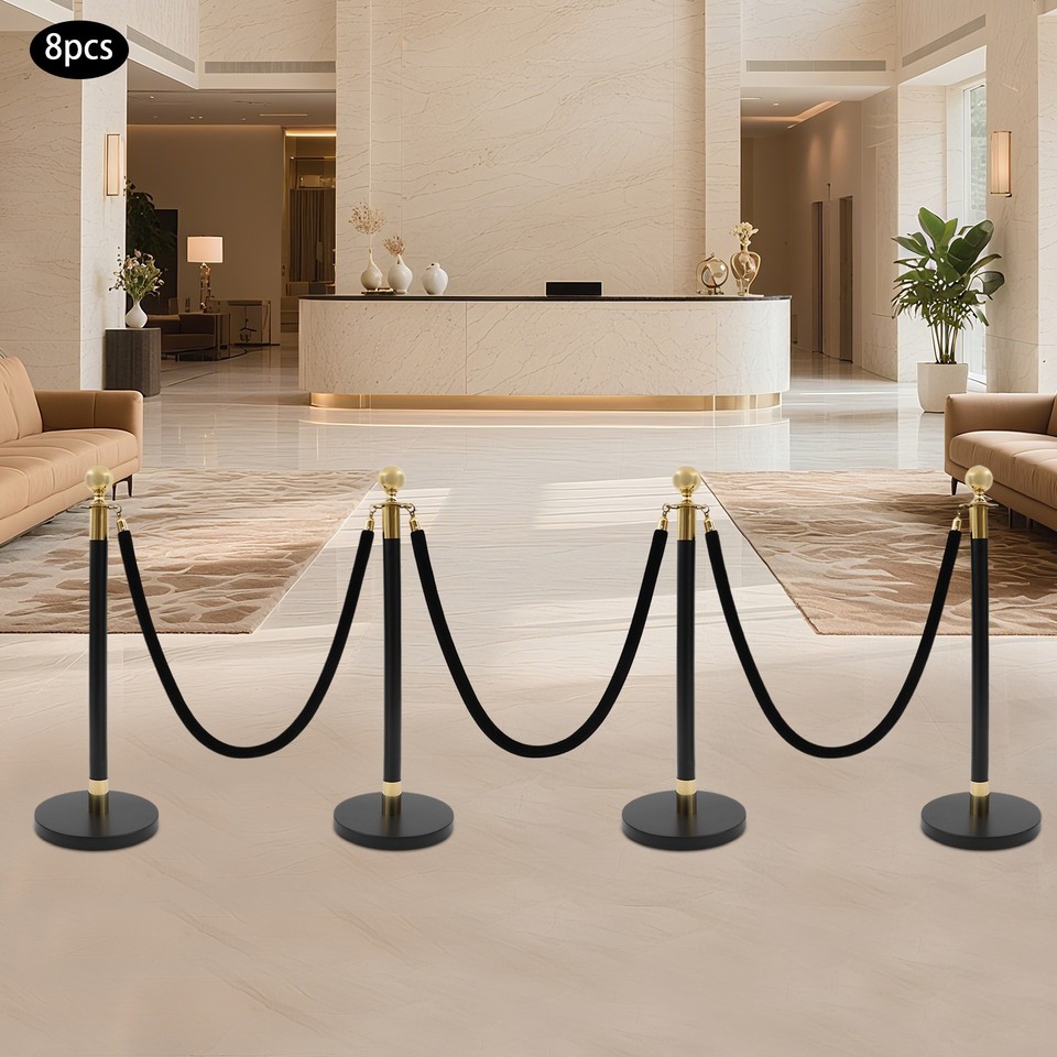 Stanchion Posts, Crowd Control Barriers, Stanchion Post with Ball Top ...