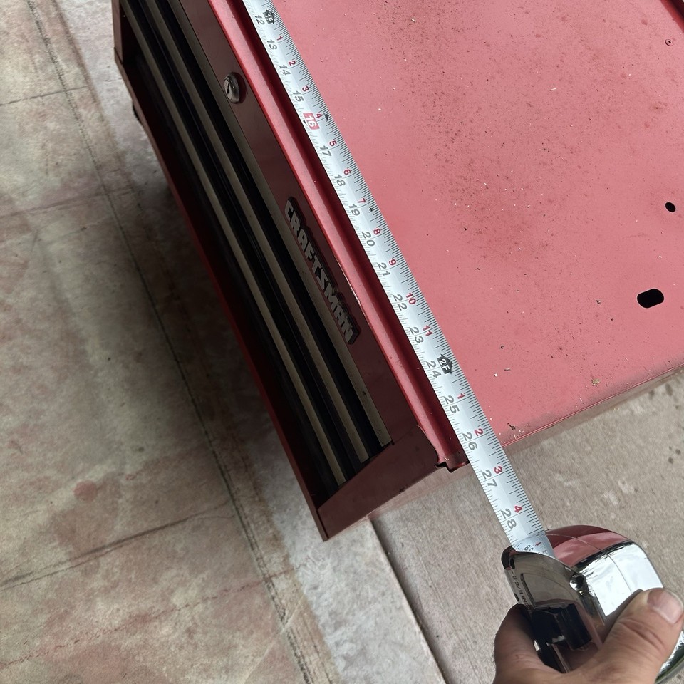 Craftsman Intermediate Middle Tool Box 18” Deep | eBay