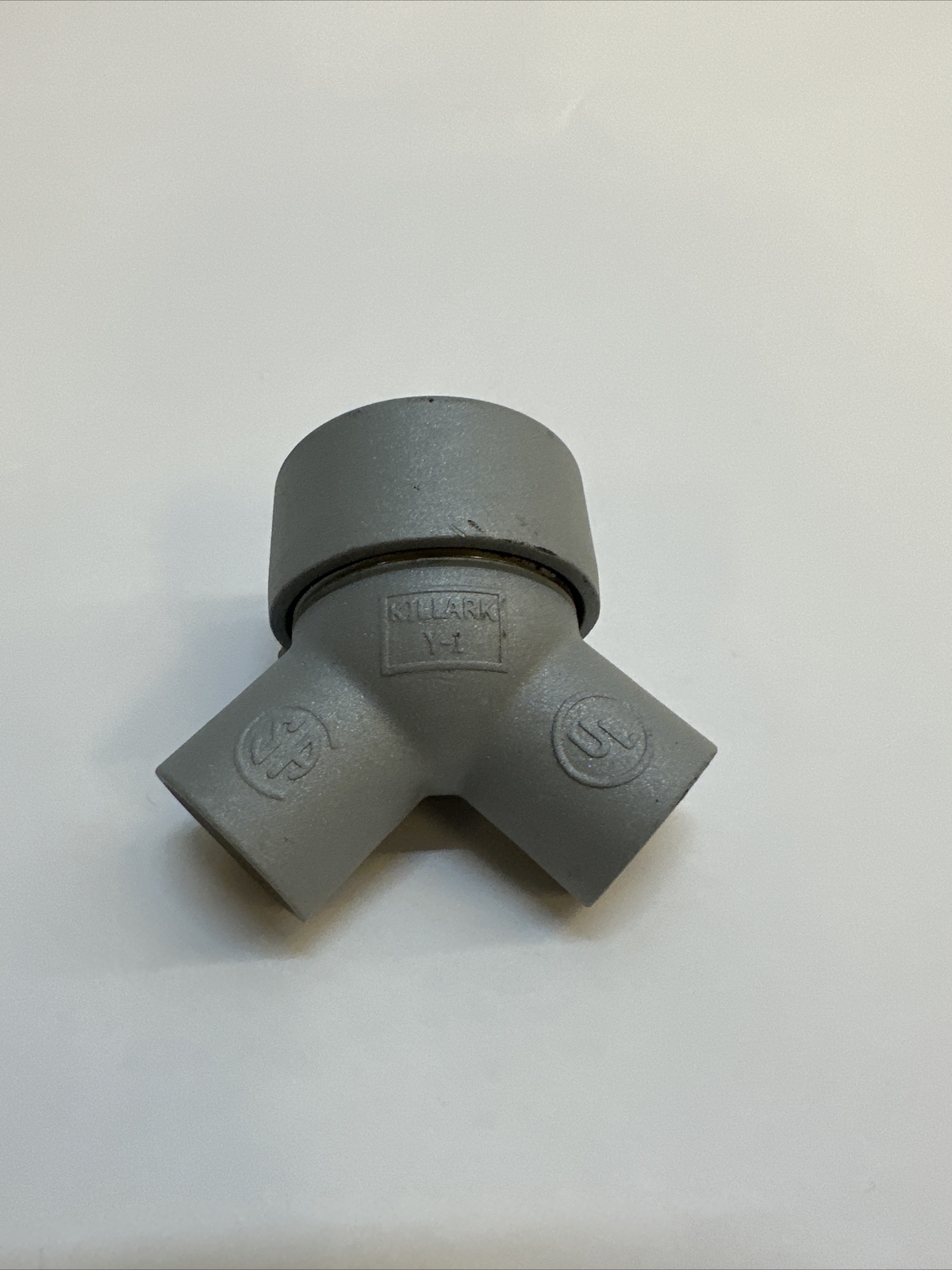 HUBBELL KILLARK Y-1M Capped Elbow,Iron,Trade Size 1/2in | eBay