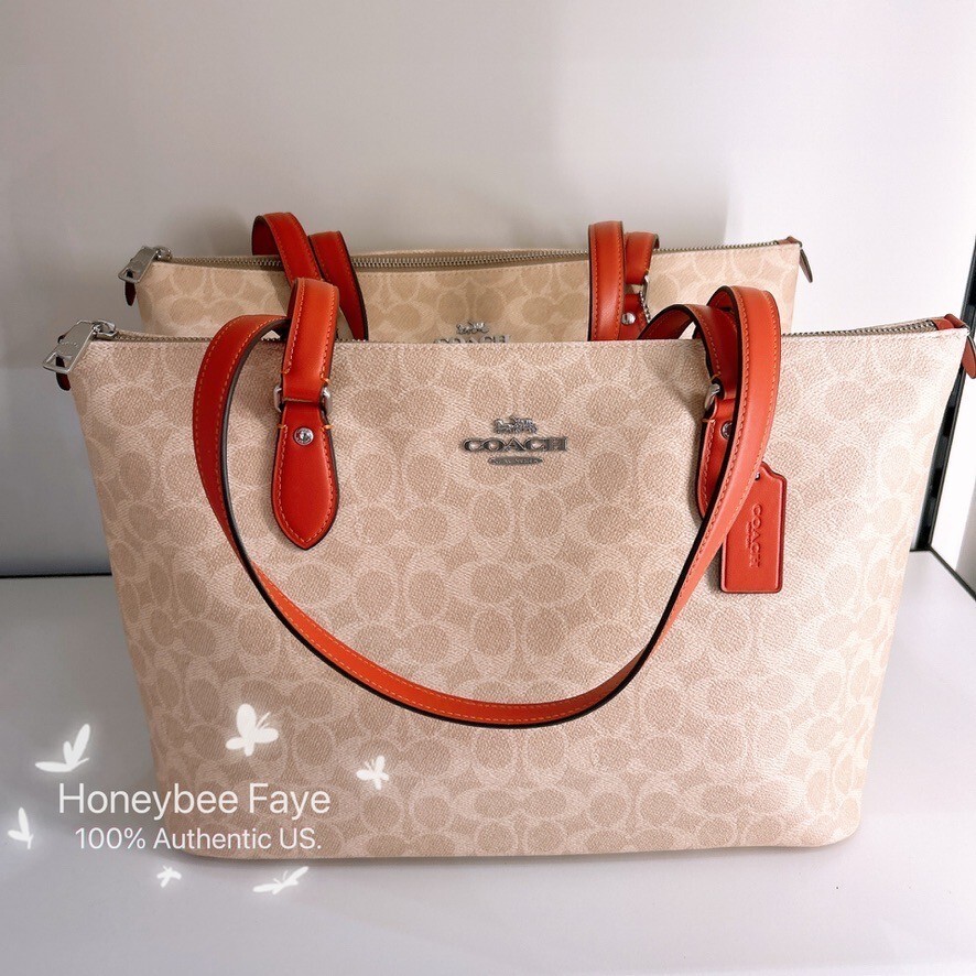 NWT Coach Gallery Tote Bag In Signature Canvas CW381/CV402 | eBay