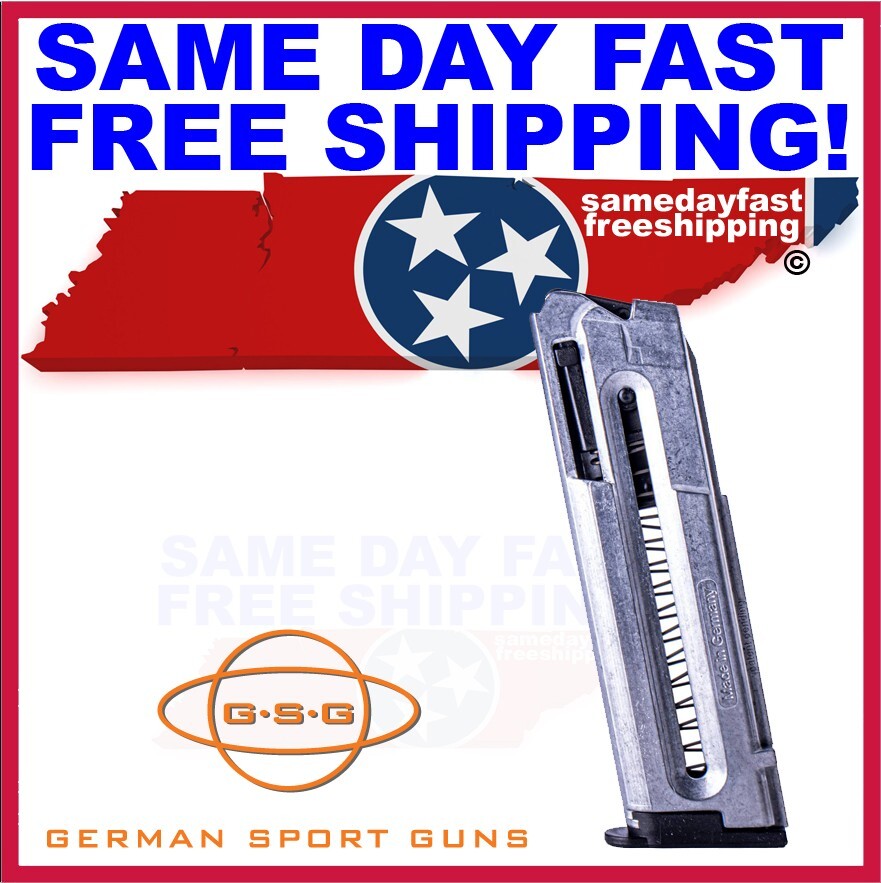 ATI German Sport Guns GSG M-1911 .22 LR 10-Rd Mag GERMM1911 Steel FAST ...