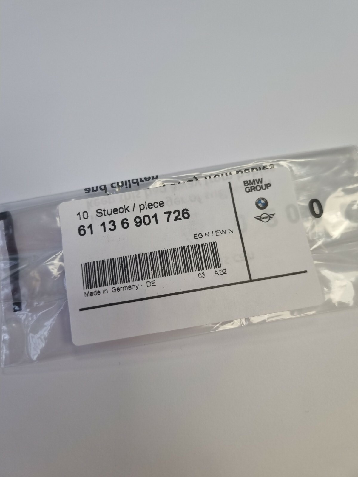 10 x BMW Wiring Plug Connector Terminal Repair Contact Pin 61136901726 ...