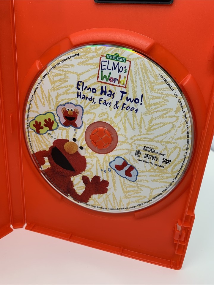 Elmo's World: Elmo Has Two! Hands, Ears & Feet (DVD) Bill Irwin Michael ...
