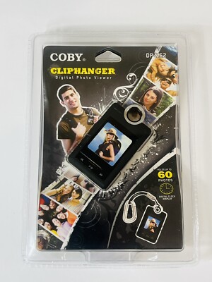 Coby Cliphanger Digital Photo Viewer DP-152 NIB Never Opened Sealed ...