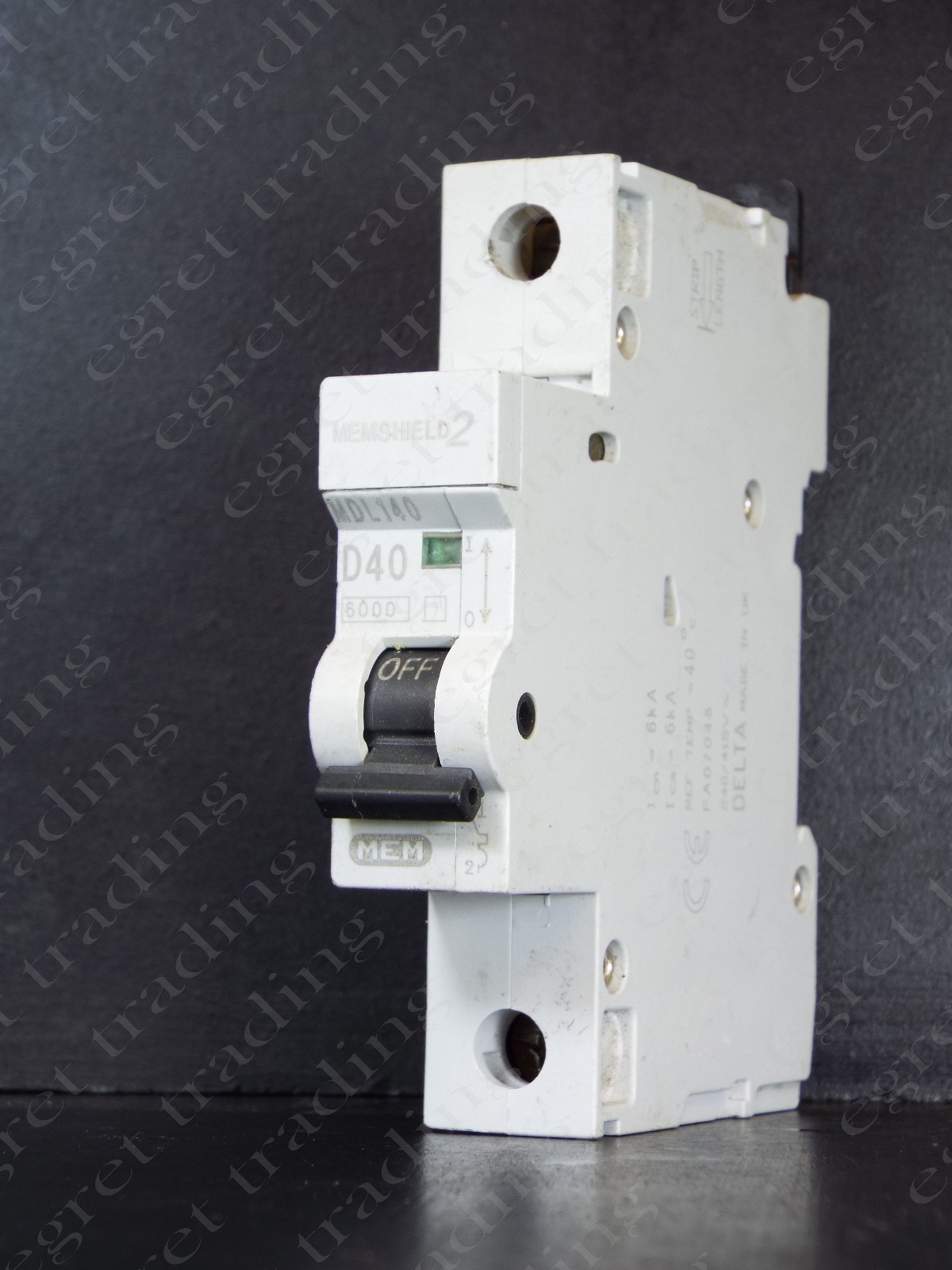 MEM Memshield 2 Memera 2000 Talisman Bill Eaton MCB Minature Circuit ...