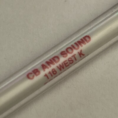 VTG Ballpoint Pen CB And Sound Forest City Iowa | eBay