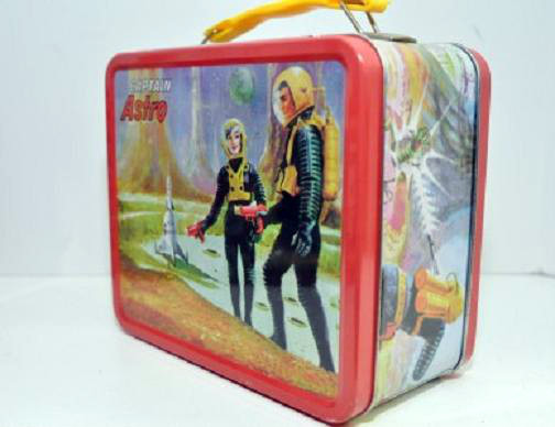CAPTAIN ASTRO LUNCH BOX NEW METAL FULL SIZE | eBay