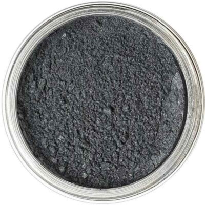 BLACK LUSTER Mica Powder 4oz Jar Metallic Pigment for Epoxy Resin ...