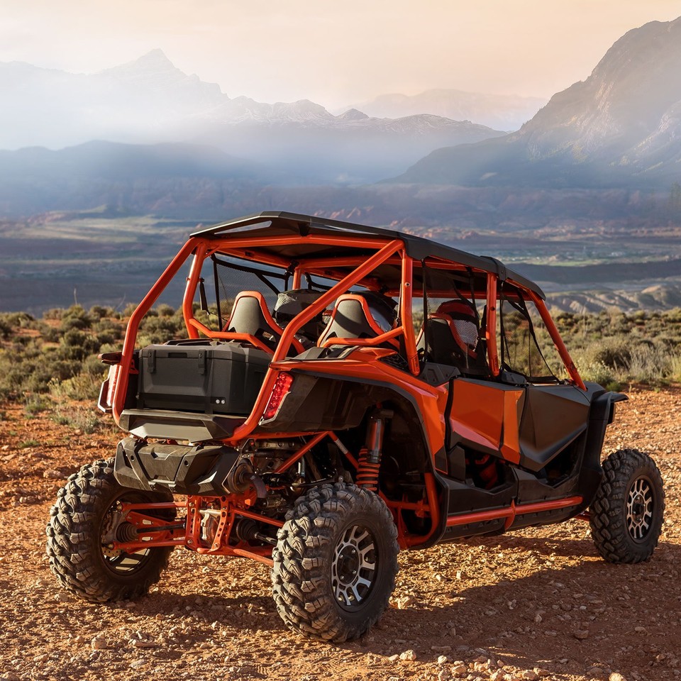 For 2019-2024 Honda Talon 1000R/1000X Rear Cargo Storage Bed Box 56L ...