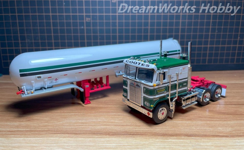 DCP 1/64 Kenworth K100 Cootes/Tri-Axle Gas Tanker Trailer 60-0510 ...