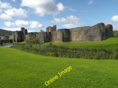 Photo 6x4 North Eastern Wall, Caerphilly Castle Caerphilly/Caerffil ...