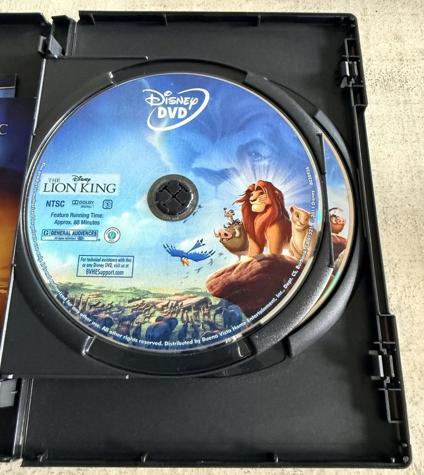 The Lion King Blu Ray DVD Diamond Edition with Slipcase Disney Animated ...