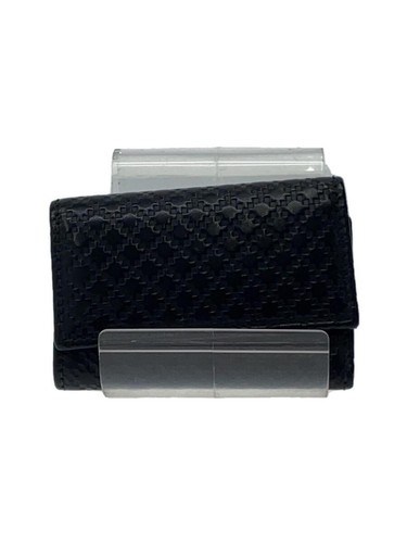 Gucci Key Case Diamante Fake Leather Blk Men's | eBay