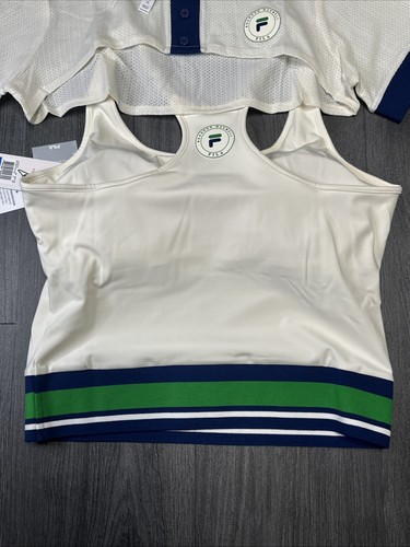 Fila Brandon Maxwell Two Piece Polo Tank Women's Size XL NWT TW23C963 ...