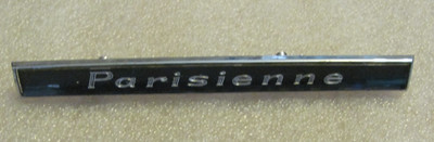 196Os PONTIAC PARISIENNE INTERIOR DASH EMBLEM BADGE FACTORY GENUINE OEM ...