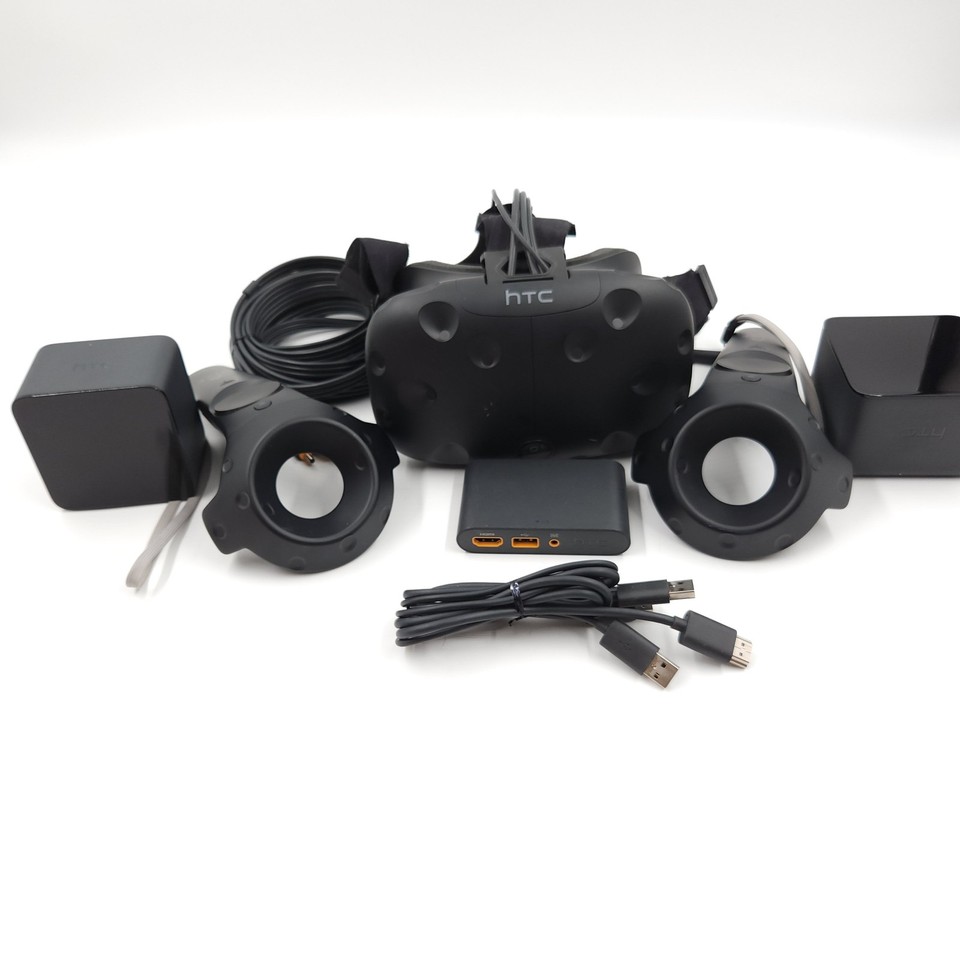 HTC Vive Virtual Reality Headset System (OPJT100) w/ box, GOOD | eBay