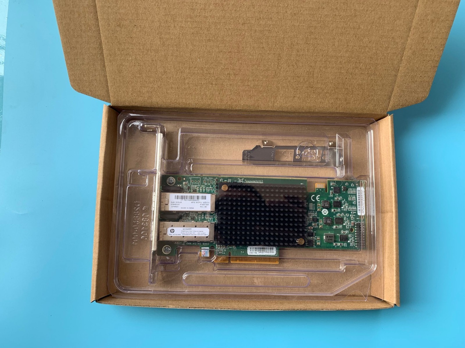 614203-B21 HP NC552SFP DUAL PORT 10GbE SERVER ADAPTER OCE11102-HP ...