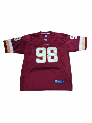 Washington Redskins NFL Reebok #98 Orakpo Men's Stitched Jersey Red ...