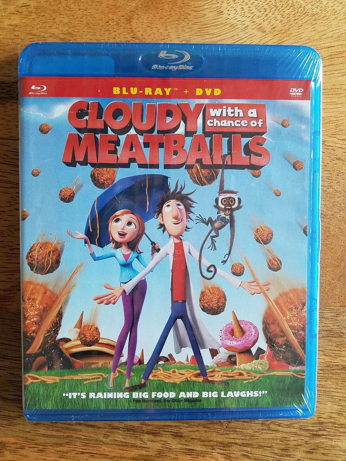 Cloudy With a Chance of Meatballs Blu-ray DVD 2009 Comedy Kids Family ...