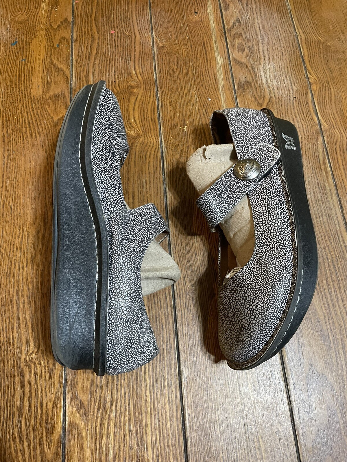 Alegria Pal-240 Women's 42 US 11 Le Artist Black Silv… - Gem