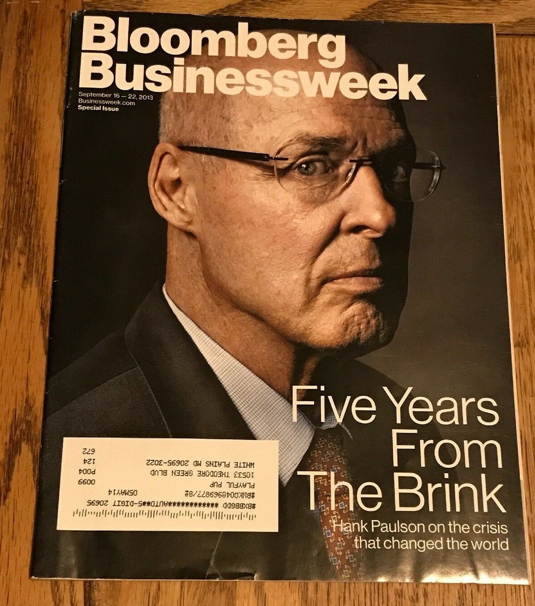 Bloomberg Businessweek Cover