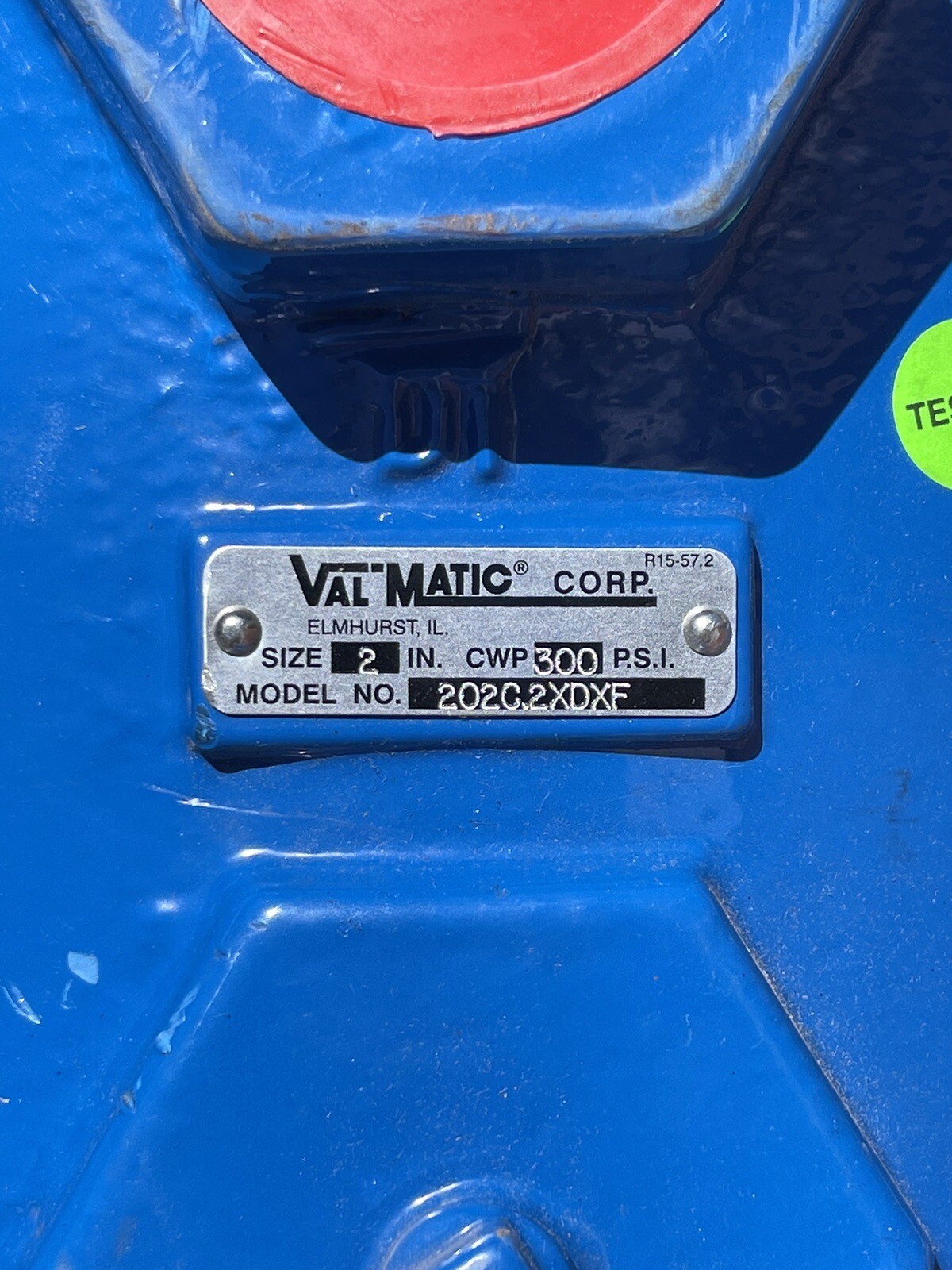 VAL-MATIC 202C.2 2" COMBINATION AIR RELEASE & VACUUM VALVE 300 PSI 202C ...